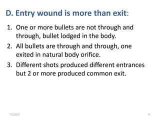 Firearm injuries | PPTX