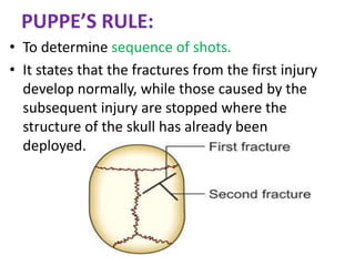 Firearm injuries | PPTX