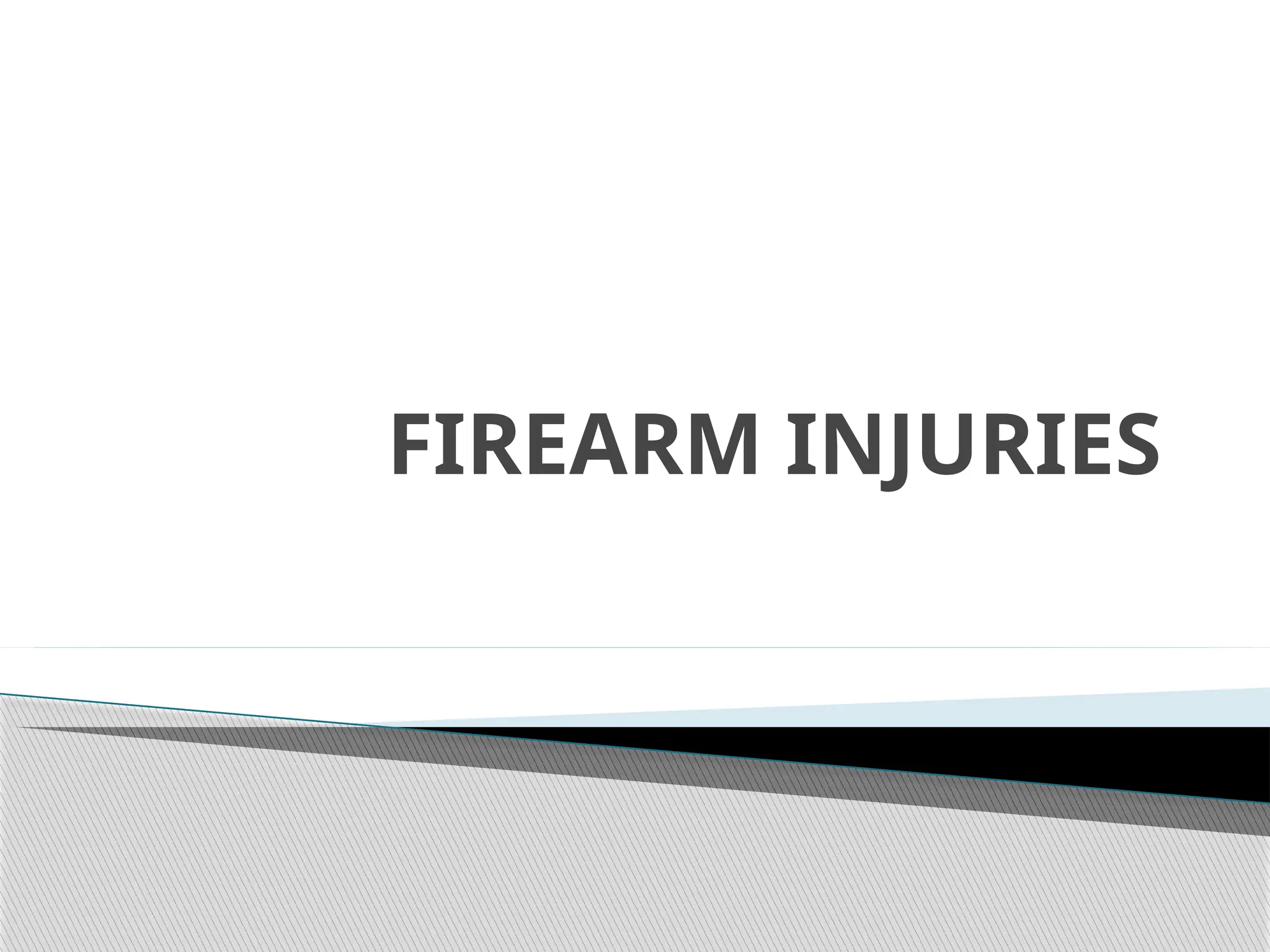 FIREARM INJURIES.pptx forensic medicine h | PPTX