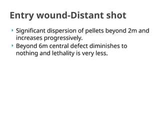 Firearm injuries with all wounds in detail with proper methods | PPTX