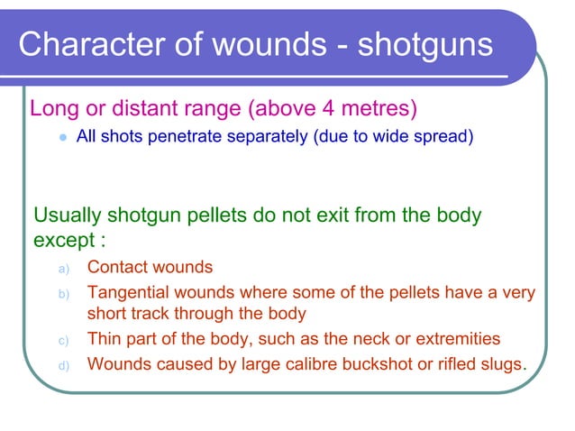 Firearm injuries - Forensic Aspects | PPT