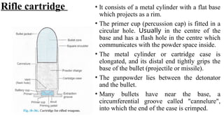 FIRE ARMS AND WOUND BALLISTICS- FORENSIC OVERVIEW | PPTX