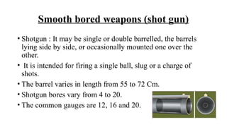 FIRE ARMS AND WOUND BALLISTICS- FORENSIC OVERVIEW | PPTX