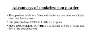 FIRE ARMS AND WOUND BALLISTICS- FORENSIC OVERVIEW | PPTX