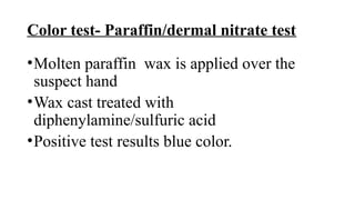 FIRE ARMS AND WOUND BALLISTICS- FORENSIC OVERVIEW | PPTX
