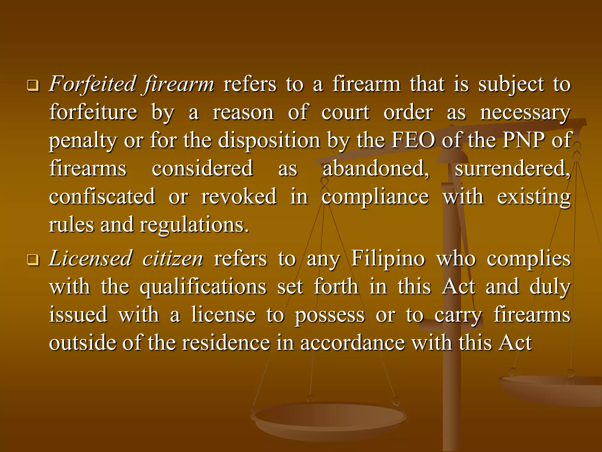 FIREARMS LAW.ppt