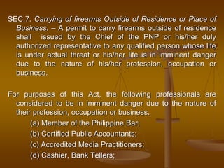 FIREARMS LAW.ppt