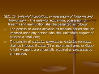 FIREARMS LAW.ppt