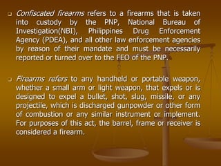 FIREARMS LAW.ppt