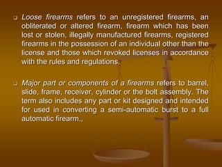 FIREARMS LAW.ppt