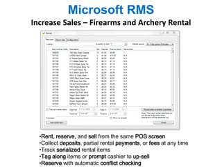 Firearms POS Microsoft RMS | PPT