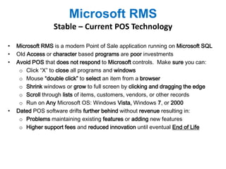 Firearms POS Microsoft RMS | PPT