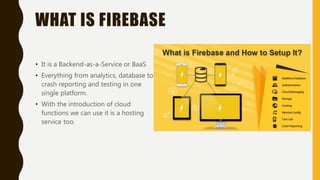 Firebase Authentication with Android | PPTX