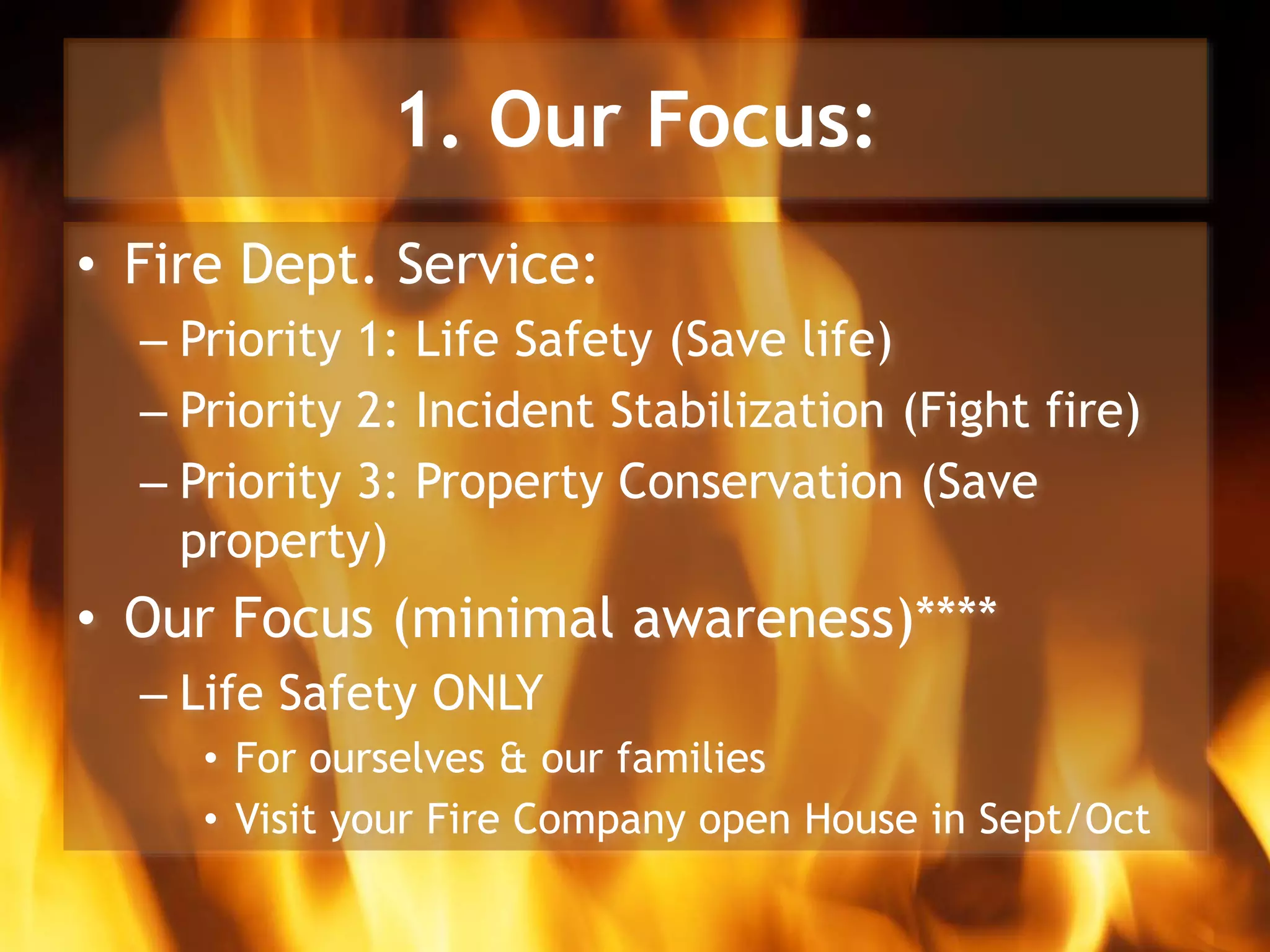 Fire Awareness and Preparedness - FET | PPTX