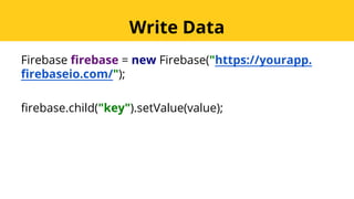 Firebase | PPT