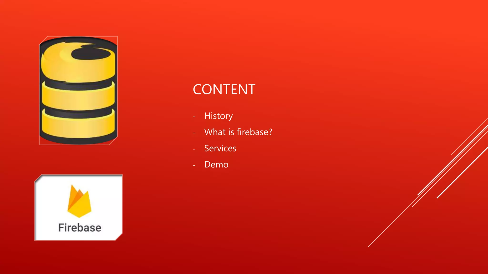 Firebase Introduce | PPTX