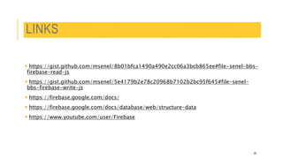 Introduction to Firebase | PPTX