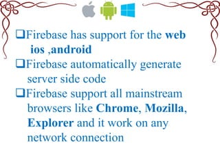Firebase | PPTX
