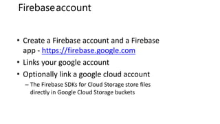 Getting started with Firebase | PDF | Web Development | Internet
