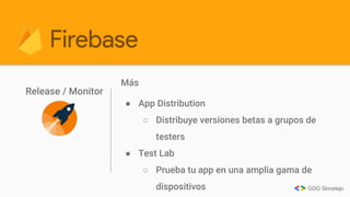 Firebase - Introducción a BAAS | PPTX
