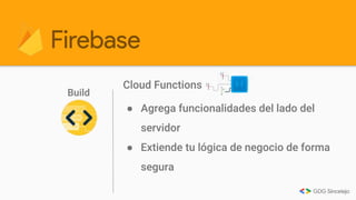 Firebase - Introducción a BAAS | PPTX