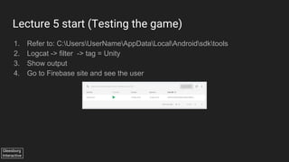 Firebase play-games-services-unity | PPT