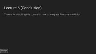 Firebase play-games-services-unity | PPT