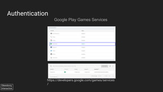 Firebase play-games-services-unity | PPT