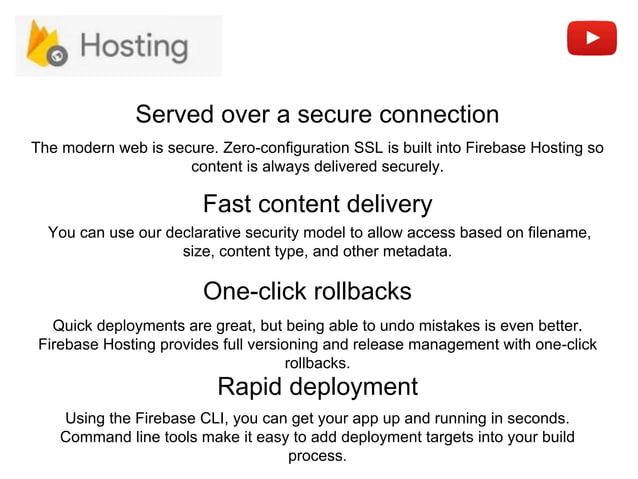 Firebase Services | PPT