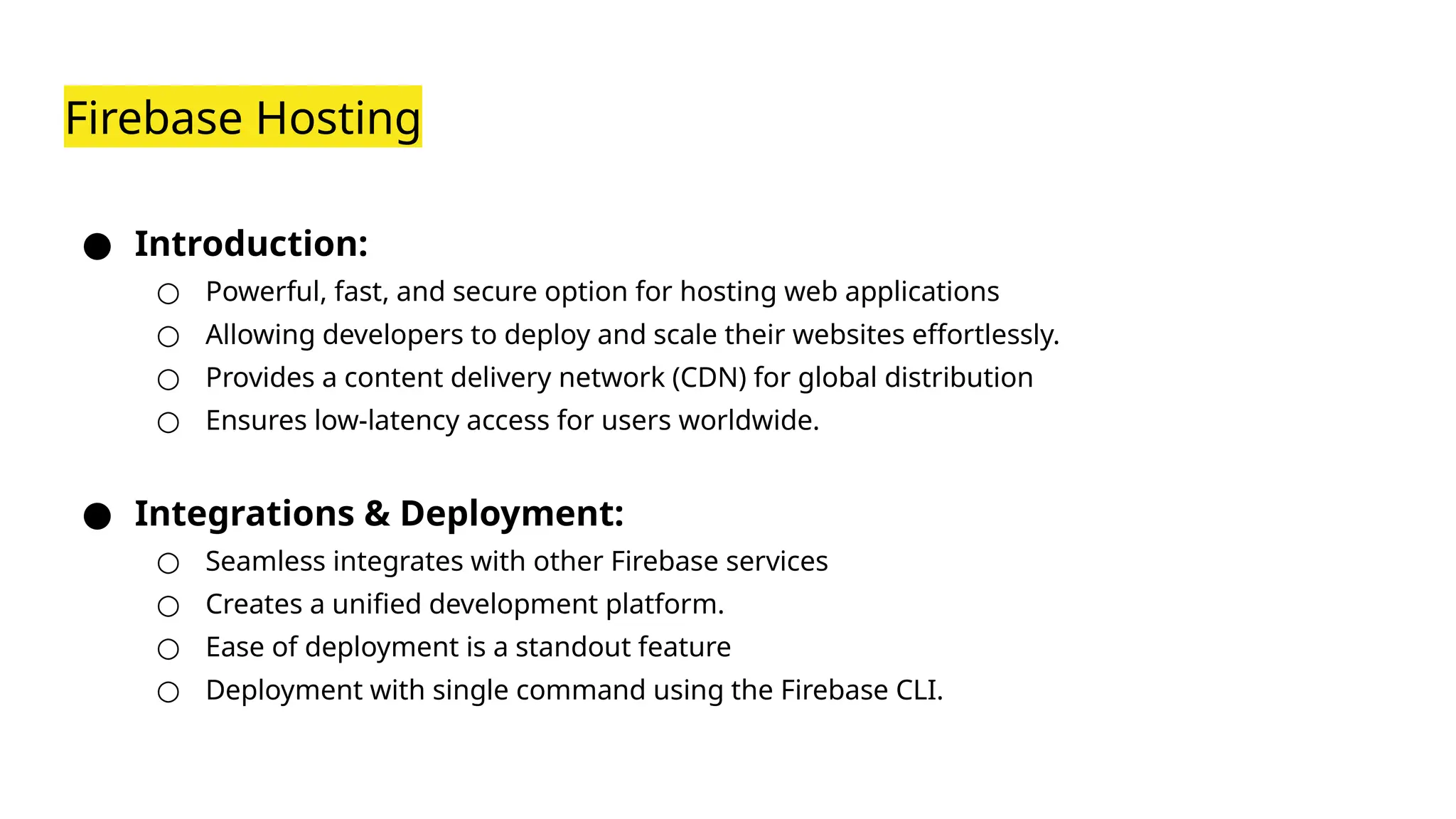 Firebase 101 - Firebase Guide Zero to Hero | PPTX