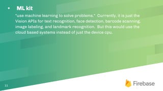 Firebase & QA | PPTX