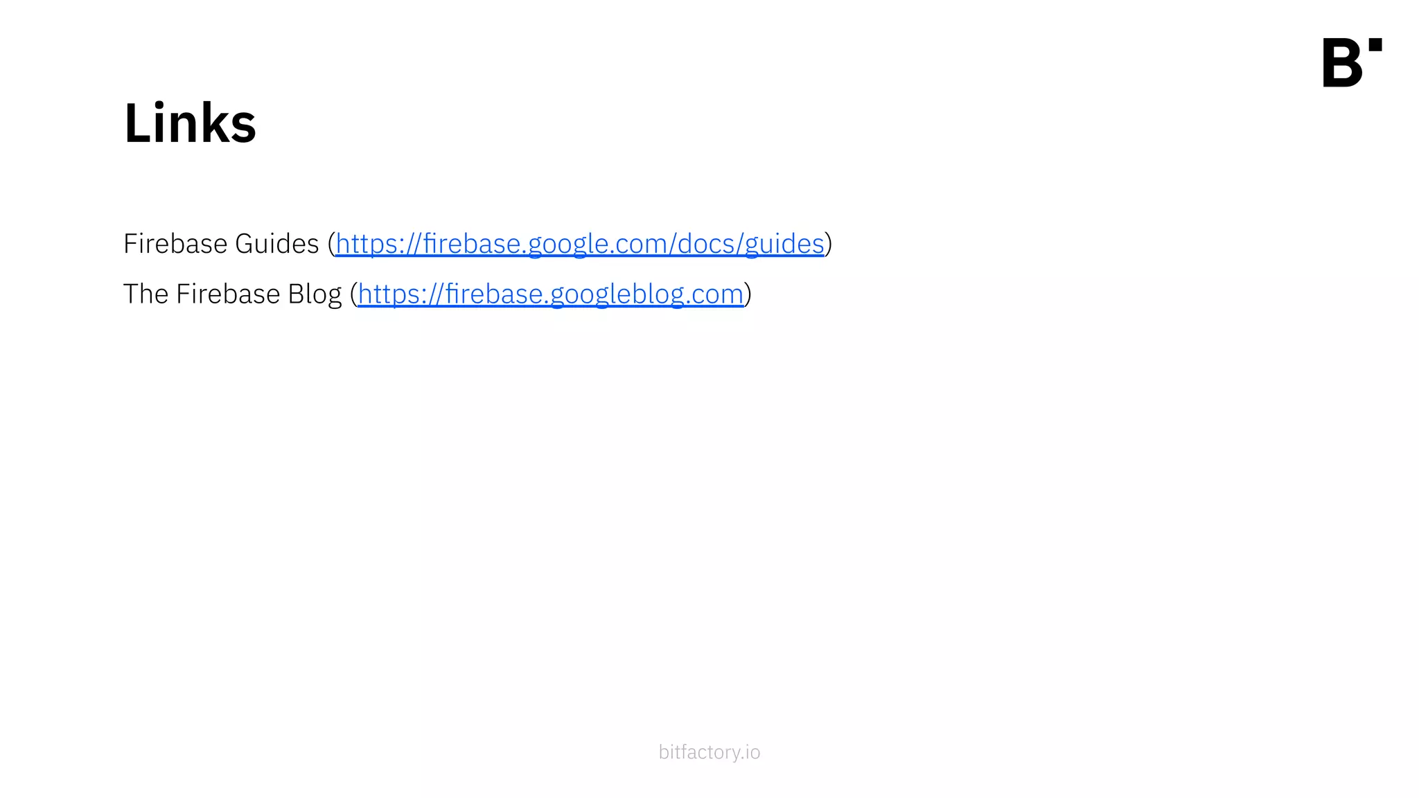 Firebase, an introduction | PDF