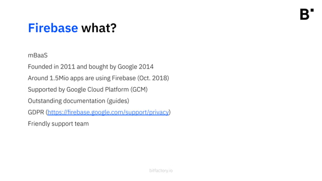 Firebase, an introduction | PDF | Cloud Computing | Internet