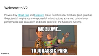 Firebase Cloud Functions V2 | PPT