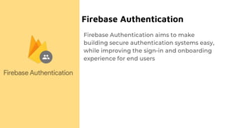 Firebase Fundamentals | PPT