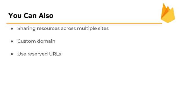 Firebase Fundamentals | PPT