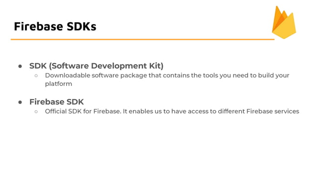 Firebase Fundamentals | PPT