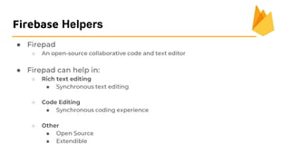 Firebase Fundamentals | PPT