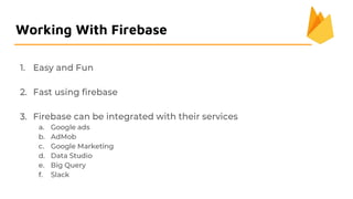 Firebase Fundamentals | PPT