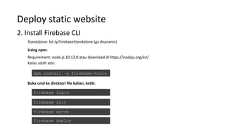Firebase in action! | PDF
