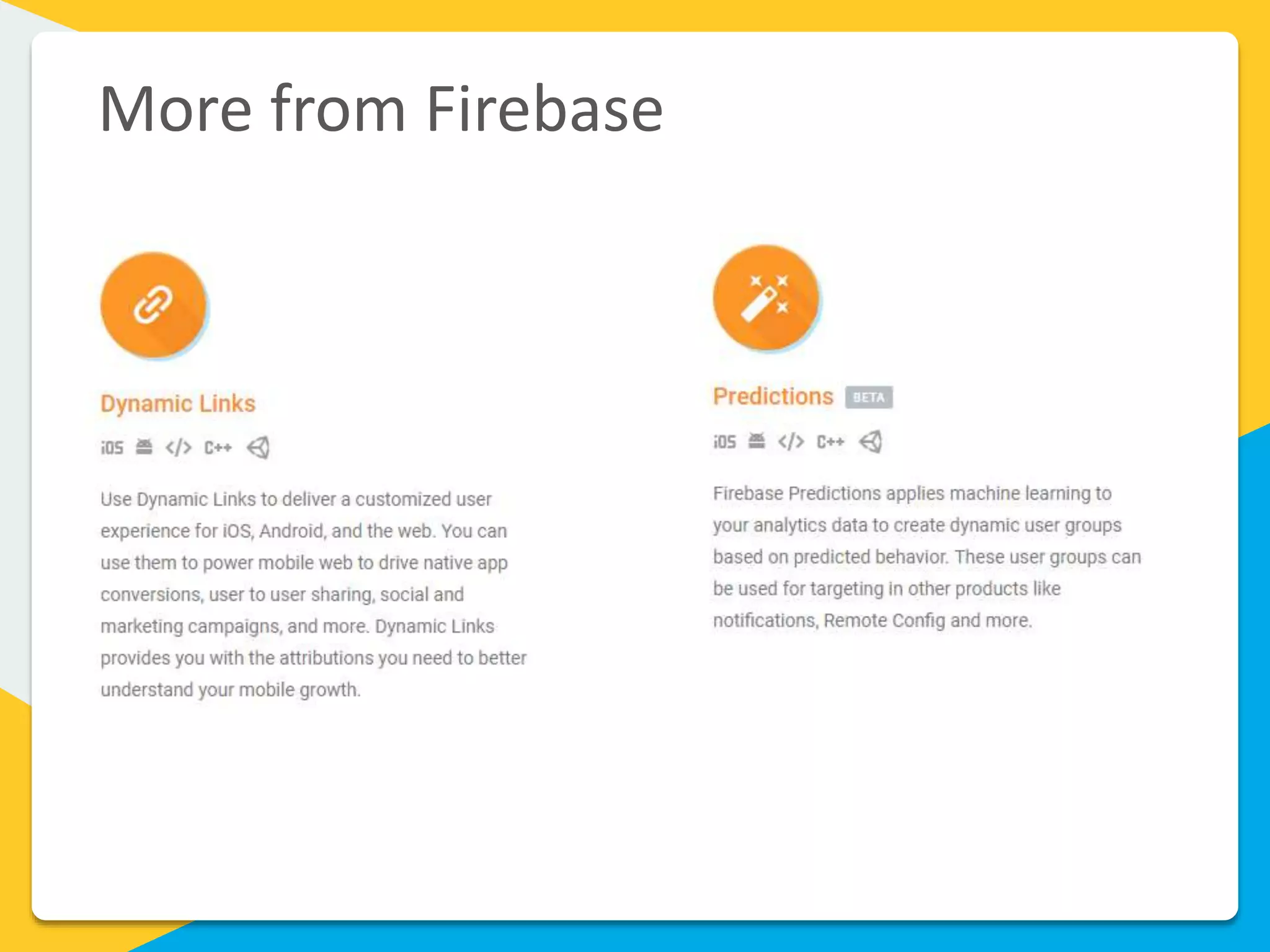 Firebase Introduction | PPTX | Technology Industry | Industries