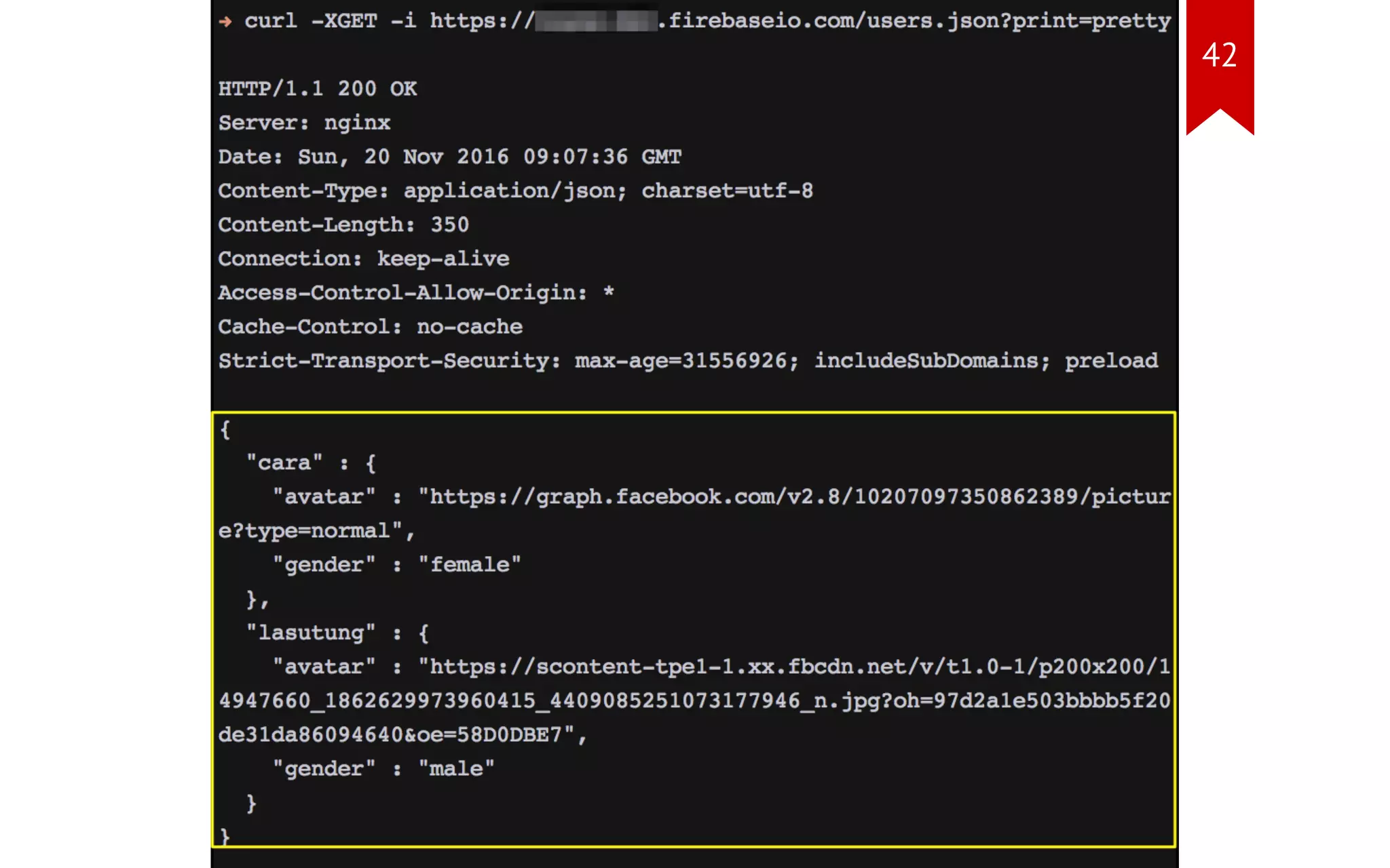 API Survey #2 - Firebase realtime database | PPT