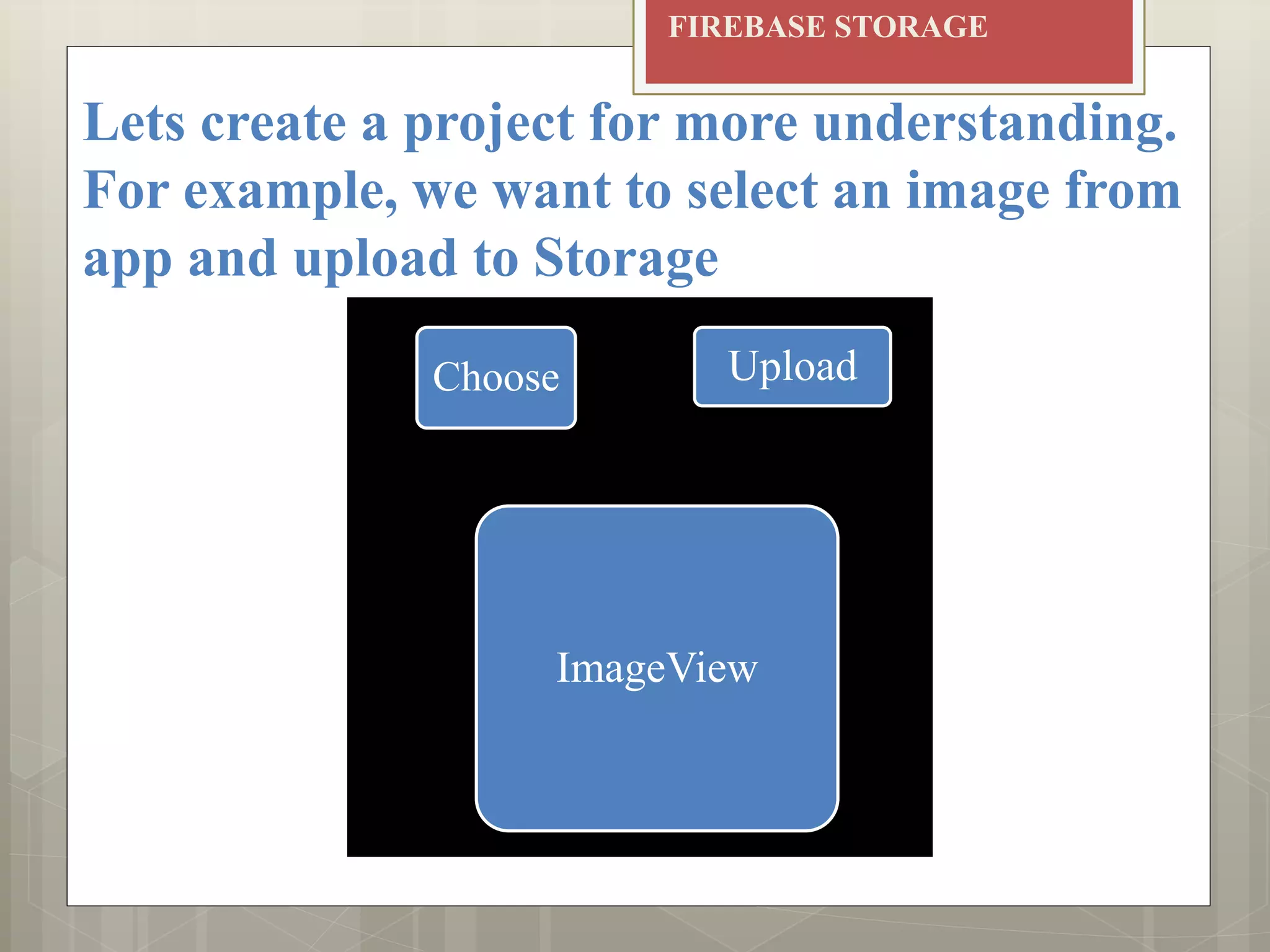 Android Firebase Storage | PPT