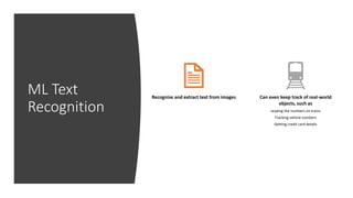 Firebase text recognition | PPT