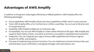 Firebase vs MongoDB Stitch vs AWS Amplify vs Azure Mobile Apps | PPT