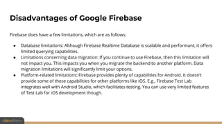 Firebase vs MongoDB Stitch vs AWS Amplify vs Azure Mobile Apps | PPT