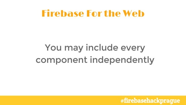 Firebase For The Web Pdf Web Development Internet