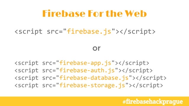 Firebase For The Web Ppt 