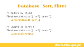 Firebase for the Web | PDF | Web Development | Internet