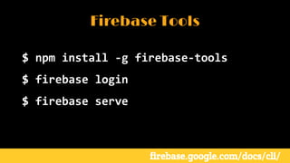 Firebase for the Web | PDF | Web Development | Internet